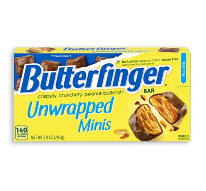 Butterfinger Minis, Peanut-Buttery Chocolate-y Candy Bars Sweets | Shop ...