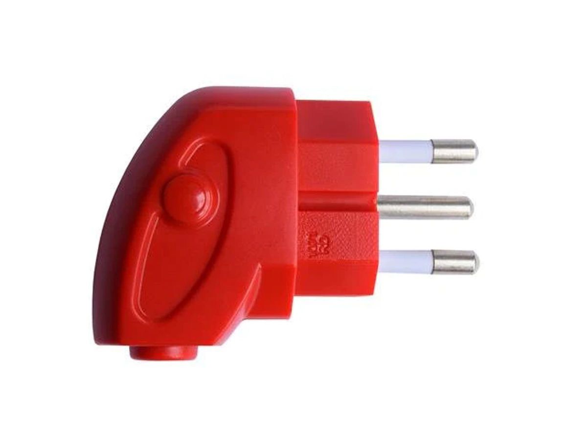 Crabtree Slimline 3 Pin Dedicated Plug Top 16a Red | Shop Today. Get it ...