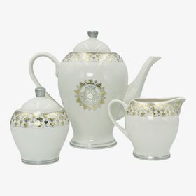 High Quality Ethnic Pattern Teapot, Milk Jar And Sugar Basin Set | Shop ...