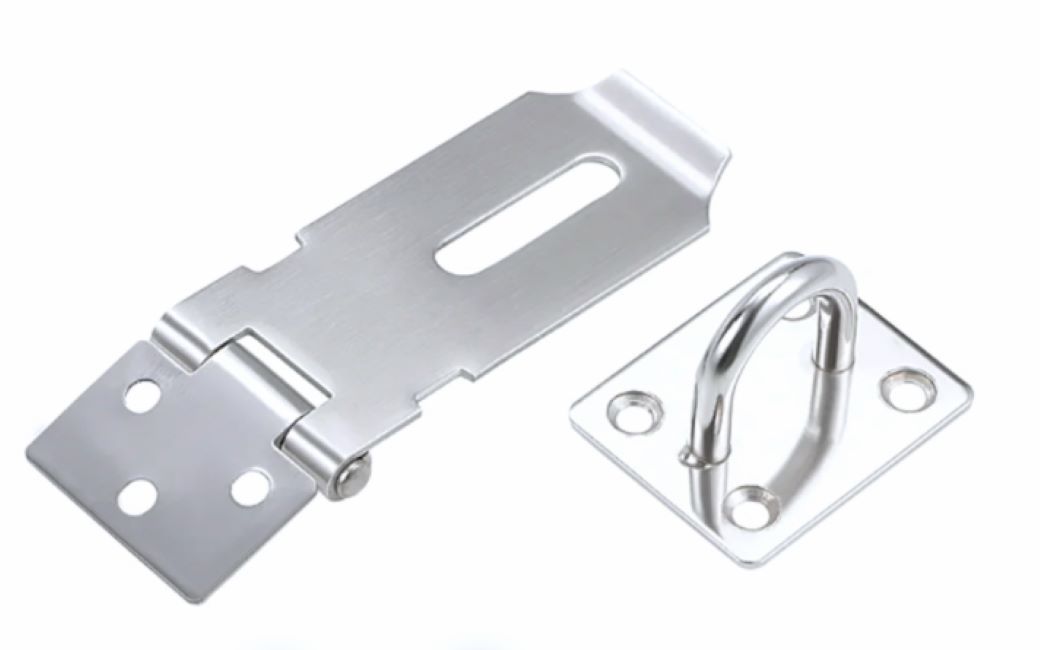 75mm Stainless Steel Hasp and Staple | Shop Today. Get it Tomorrow ...