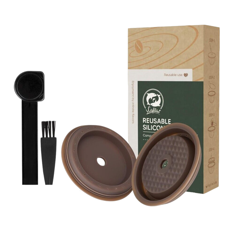 Silicone Reusable Coffee Capsule Caps for Nespresso Vertuo | Shop Today ...