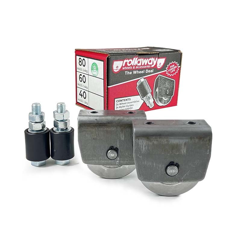 Gate Wheel Kit 80mm - Rollaway | Shop Today. Get it Tomorrow ...