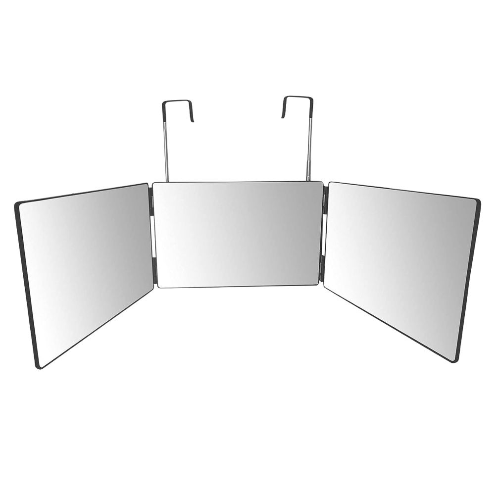 Beauty Decor Hanging And Folding Three Sided Makep Mirror ( 30cm ...