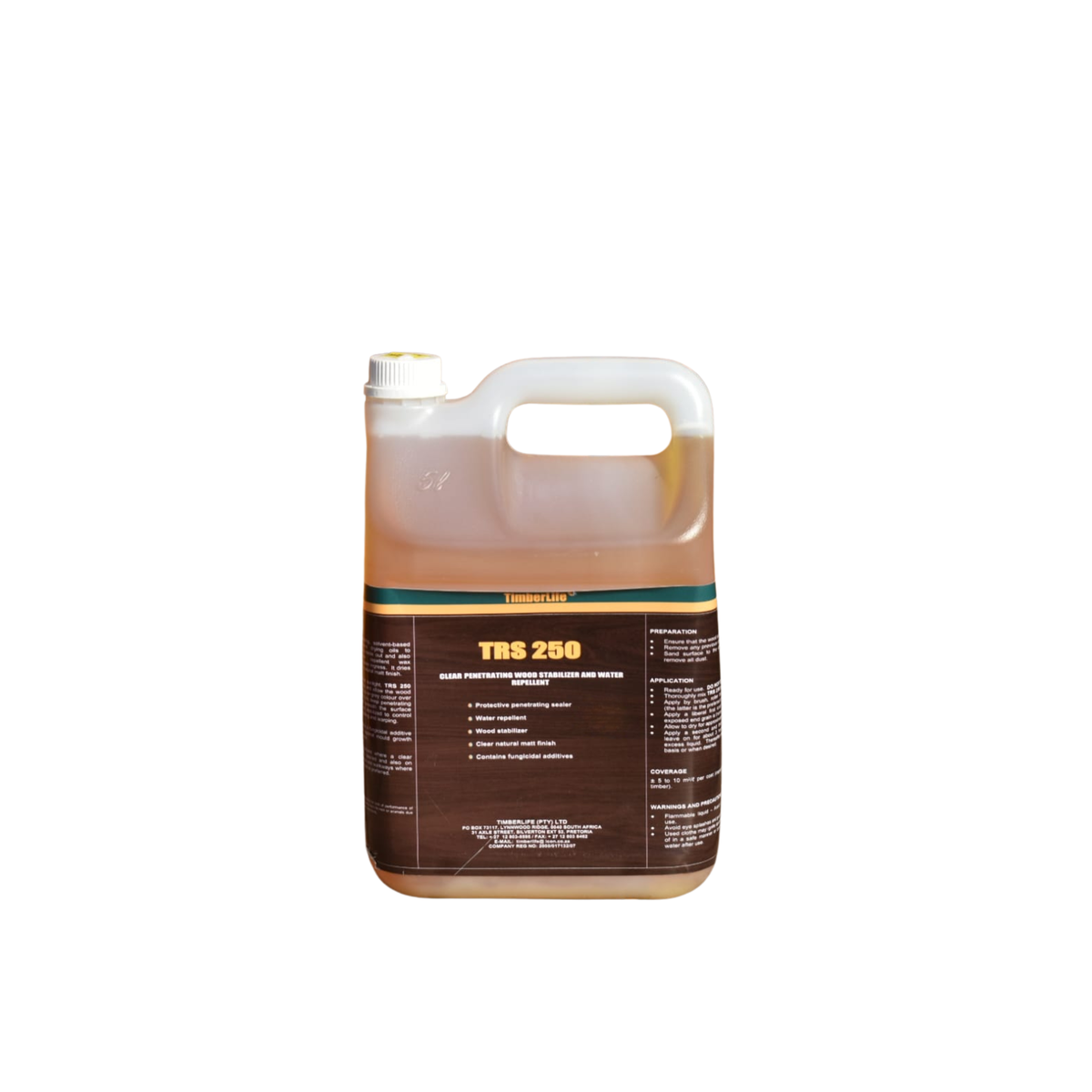 TimberLife: TRS 250 Clear (5L) | Shop Today. Get it Tomorrow ...