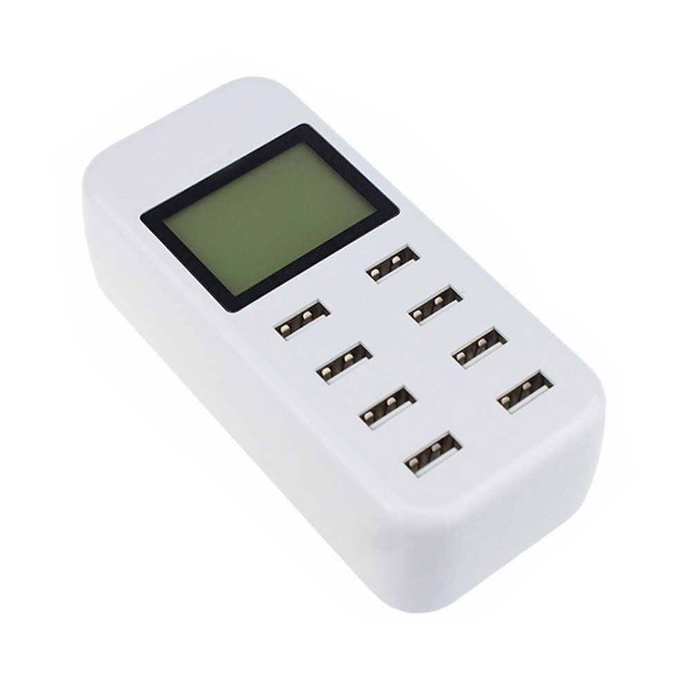 8 Ports USB Multiple Charger Travel Charger With LCD Display | Shop ...