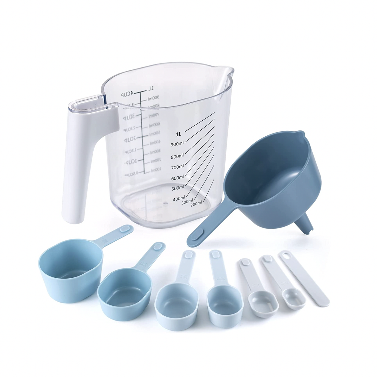 9-Piece Nesting Measuring Cup Set | Shop Today. Get it Tomorrow ...