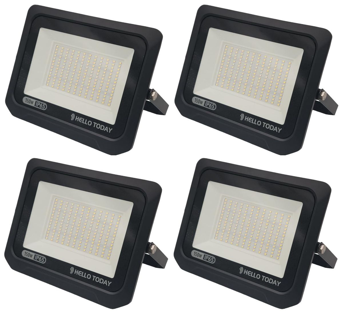 Hello Today LED Flood Light 150W - 4 Pack 12000lm | Shop Today. Get it ...