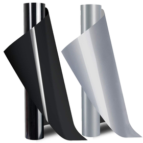 HTV Vinyl Rolls Heat Transfer Vinyl 2Pcs T-Shirts Vinyl Sticker ...