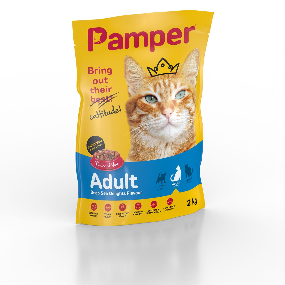 Pamper Deep Sea Delights - 2kg | Shop Today. Get it Tomorrow ...