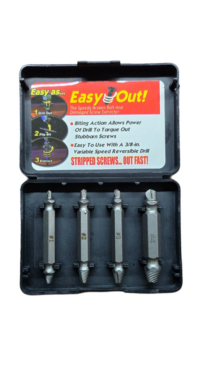 Easy Out Bolt Extractor - 4 Piece | Shop Today. Get it Tomorrow! | takealot.com