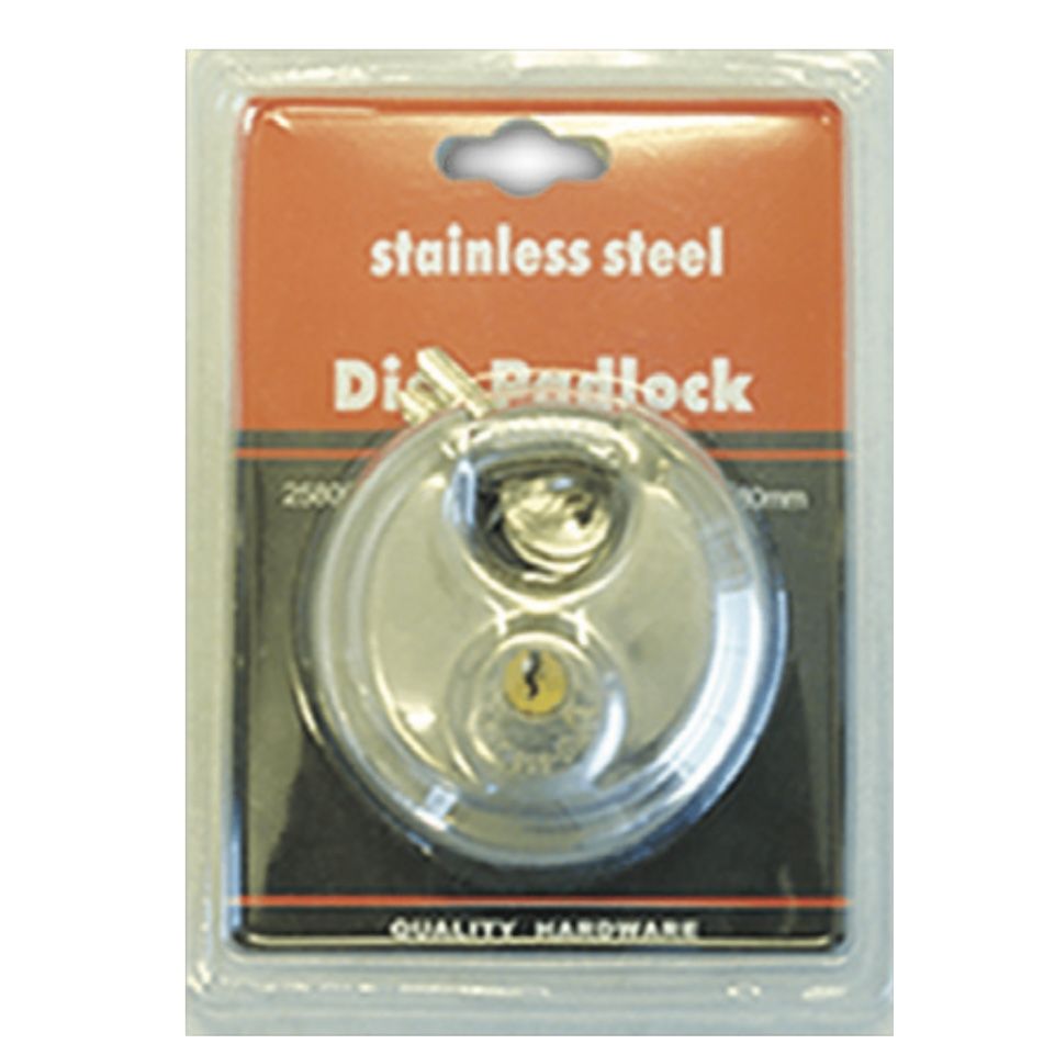 Alco Discus Lock Stainless Steel 70mm | Shop Today. Get it Tomorrow ...