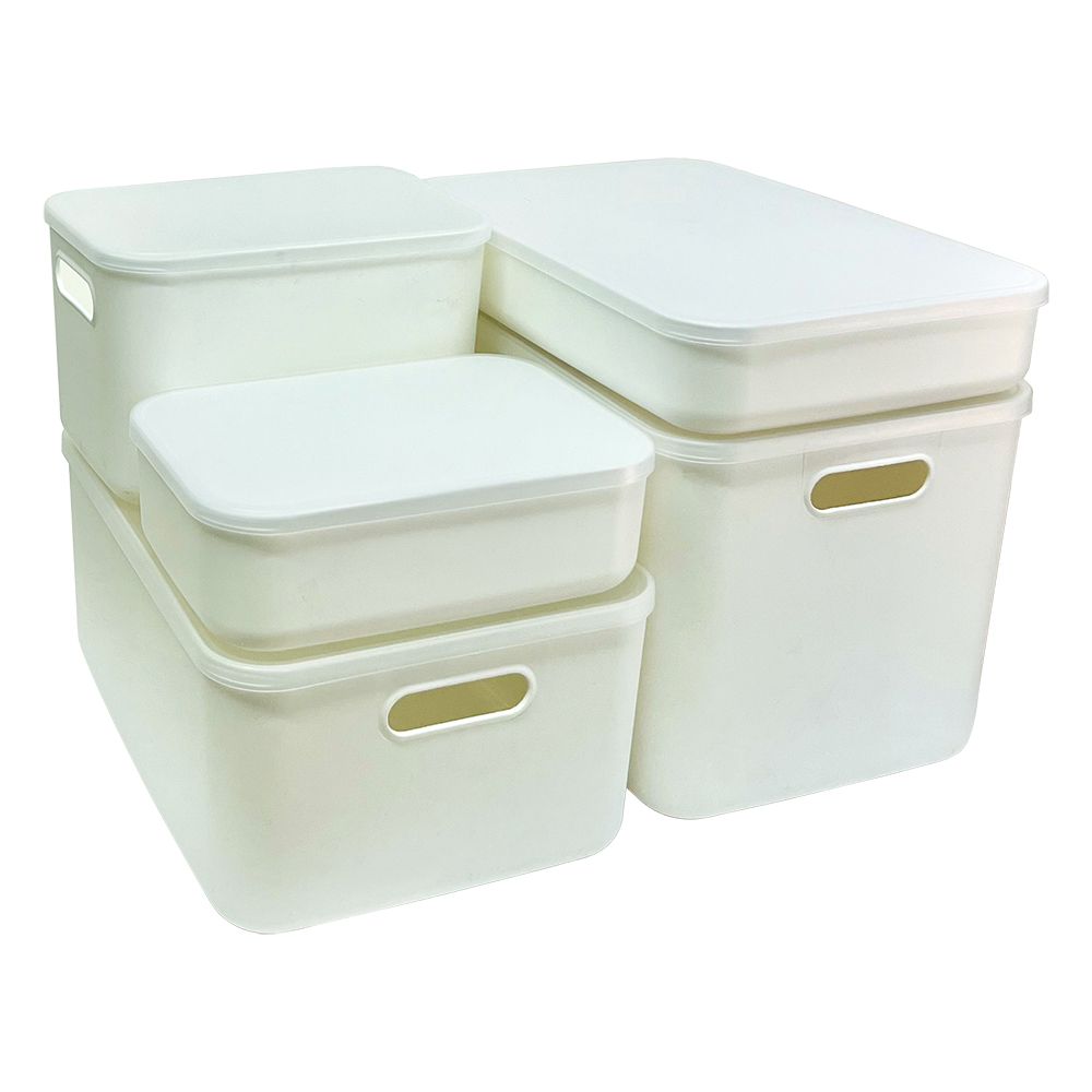 Multi-Purpose Storage Box Set with Lids - 5-Pieces | Shop Today. Get it ...