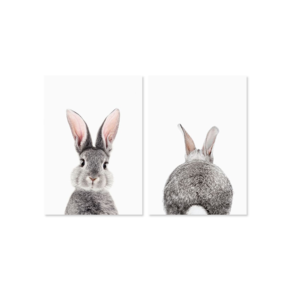 Nursery Wall Art - Bunny Rabbit - Set of 2x A3 | Shop Today. Get it ...