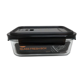 Dark UV Glass Food Storage Containers - Airtight Microwave-Safe Bento ...