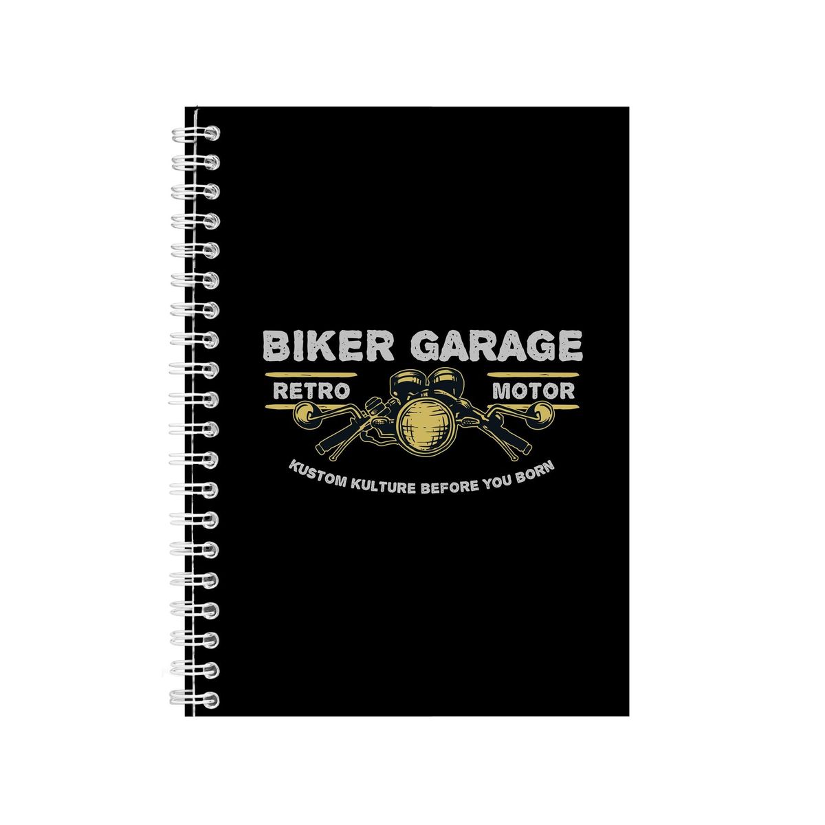 Biker Garage Notebook Biker Gift Idea A5 Notepad 145 | Shop Today. Get ...