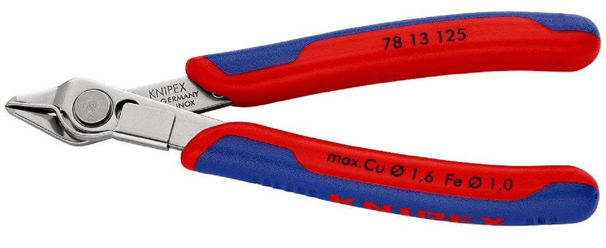 Knipex (78 13 125) Cutter, Side, 125mm, Flush, 1.6mm | Shop Today. Get ...