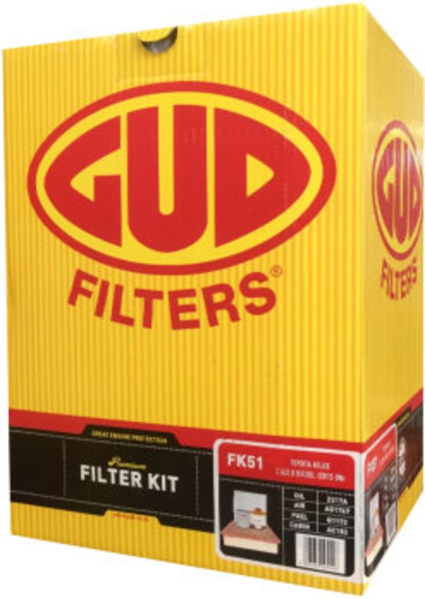 GUD Filter Kit Toyota Hilux (2015->) | Shop Today. Get it Tomorrow ...