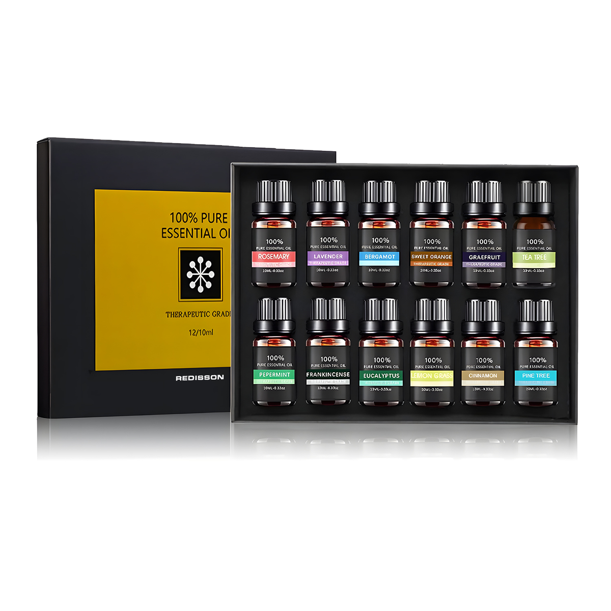 Essential Oils Set 12 Piece Pure Aroma Fragrance for Diffuser Humidifier 10ml | Shop Today. Get ...