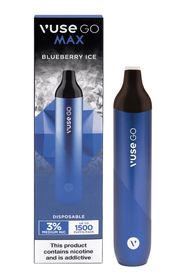 Vuse Go Max Blueberry Ice - 1500 Puffs Disposable 3% | Shop Today. Get ...