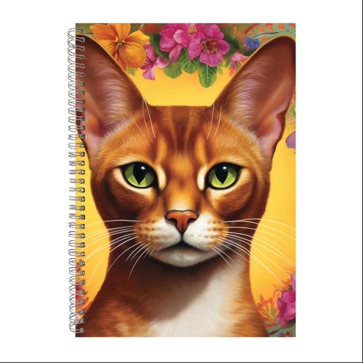 ABBYSINIAN CAT Ninji Gift Idea A4 Notepad 258 | Shop Today. Get it ...