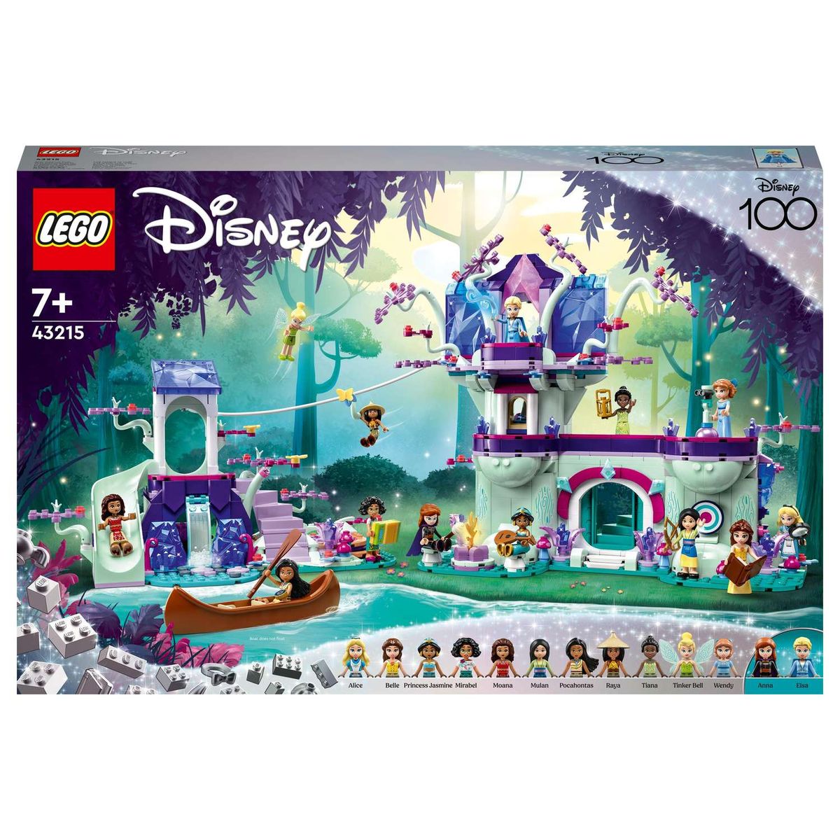 LEGO® | Disney The Enchanted Treehouse 43215 Building Toy Set (1,016 ...