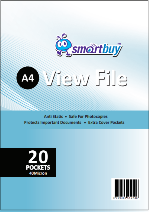 A4 View File - 20 Pockets | Shop Today. Get it Tomorrow! | takealot.com