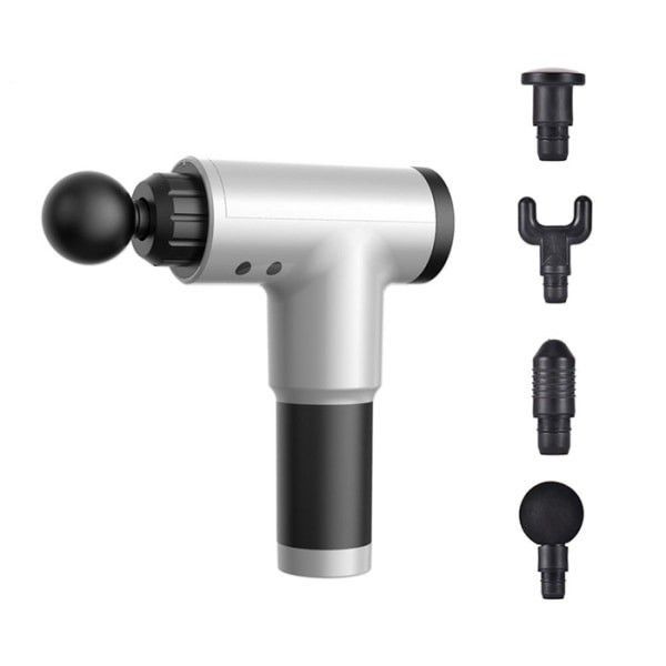 4 Changeable Tip Fascial Gun Muscle Relief Massager | Shop Today. Get ...