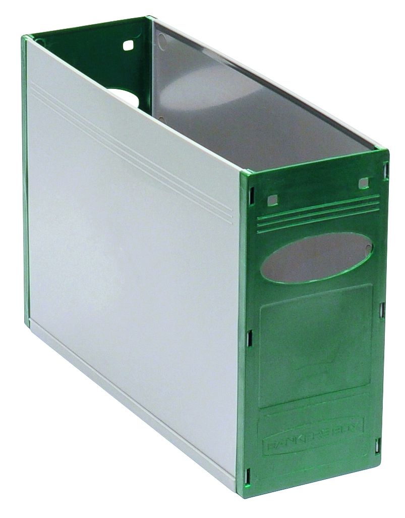 Fellowes Bankers Box Plastic Containers Solid Container - Green 4pk ...