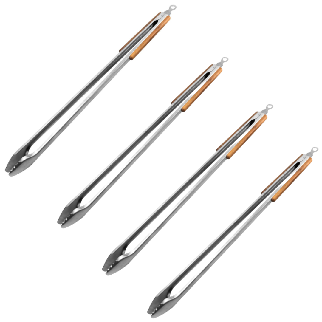 DeBest Extra Length Braai Tongs - 80cm - 4-Pack | Shop Today. Get it ...