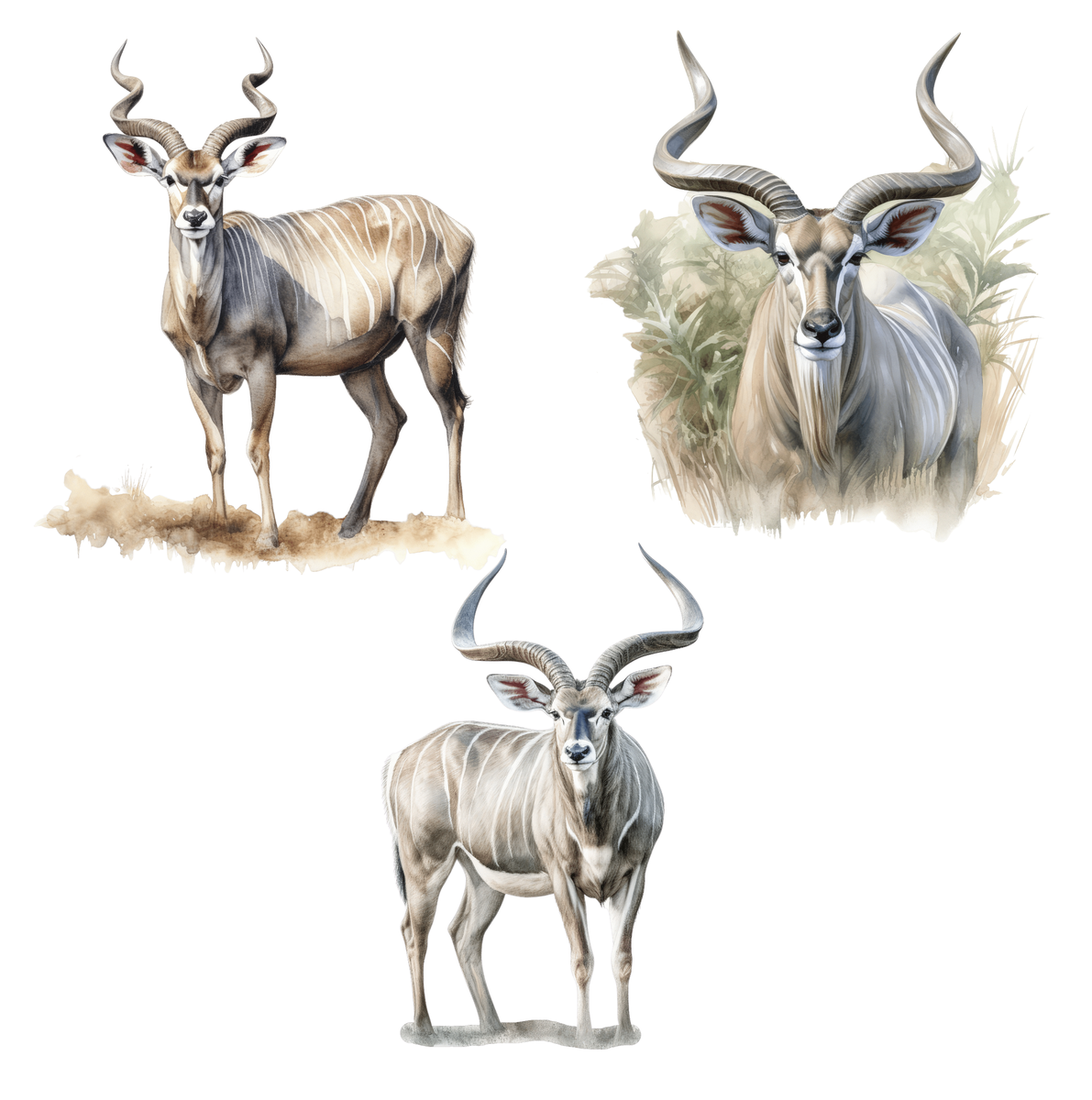 Antelope Stickers/Decals - set of 3 | Shop Today. Get it Tomorrow ...