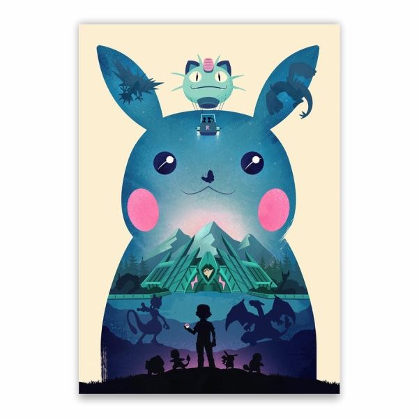 Pokemon Pikachu Poster - A1 | Shop Today. Get it Tomorrow! | takealot.com