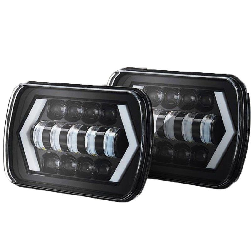 7x5 inch headlamp light 55w H4 2 peices | Shop Today. Get it Tomorrow ...