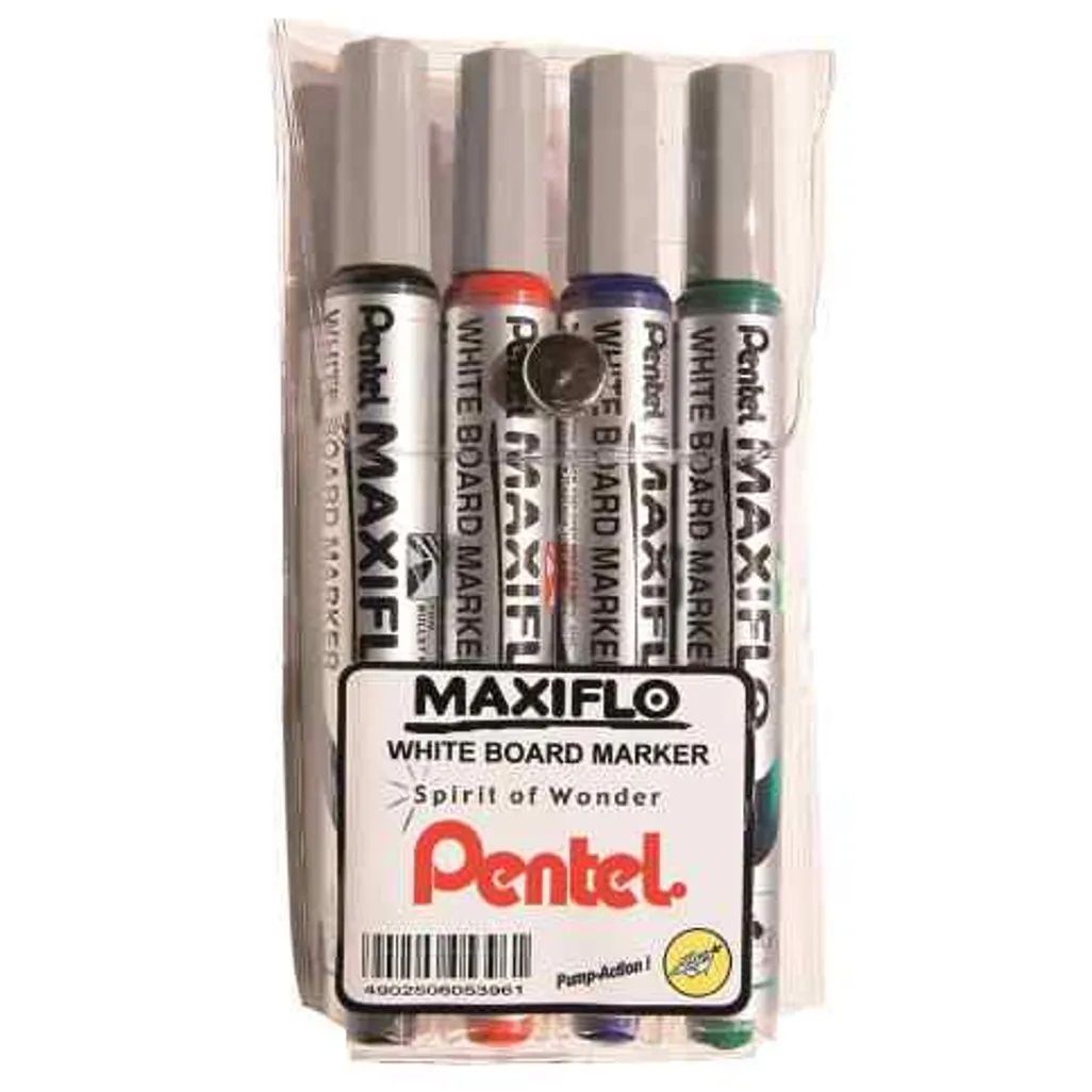 Pentel Maxi flow Whiteboard Marker (Set of 4) | Shop Today. Get it ...
