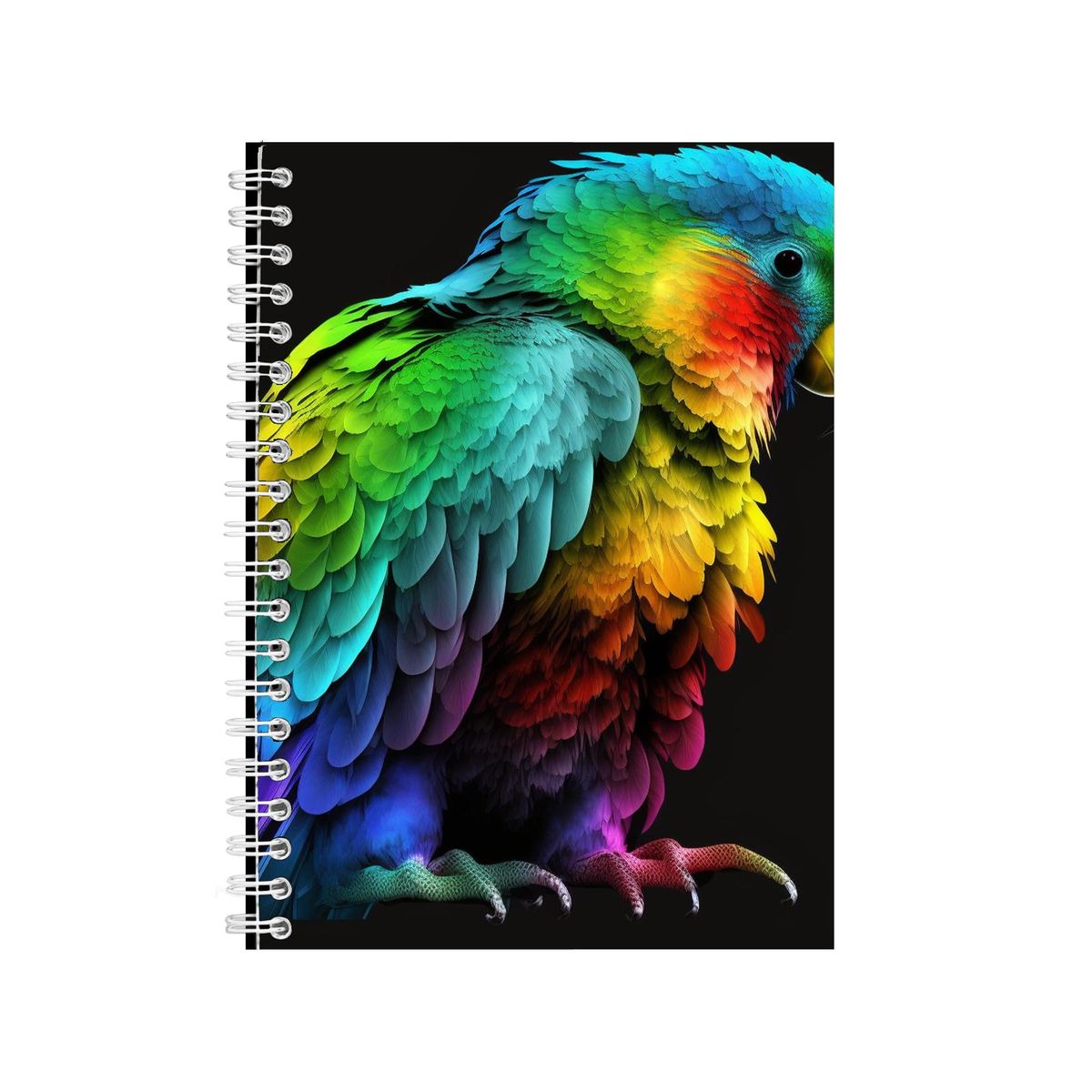 A5 Notepad Present Parrot Fantasy Rainbow Body Aura | Shop Today. Get ...