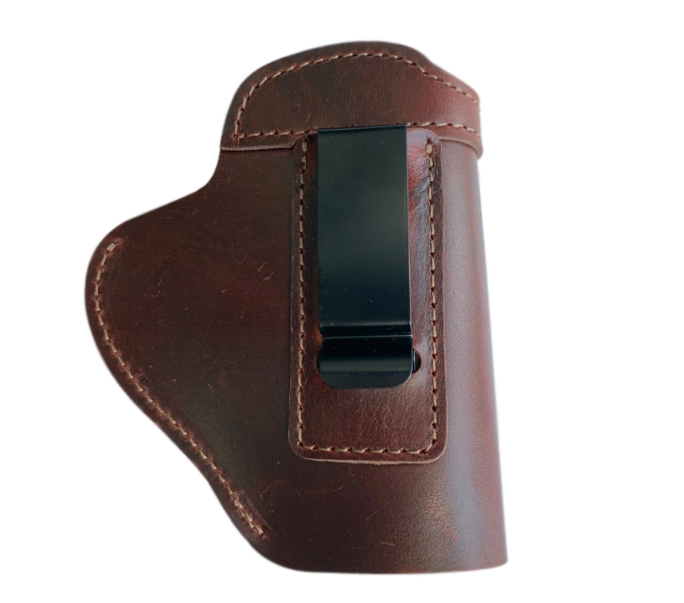 Gun Holster Genuine Leather Brown for 9mm Handgun | Shop Today. Get it ...