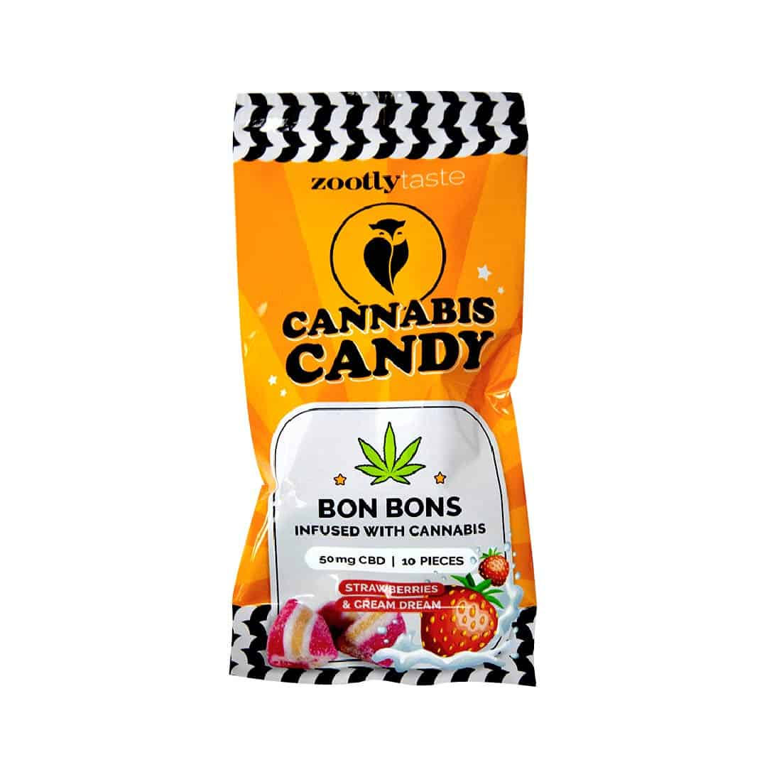 Zootly CBD Bon Bons - Strawberries and Cream Dream 50mg | Shop Today ...