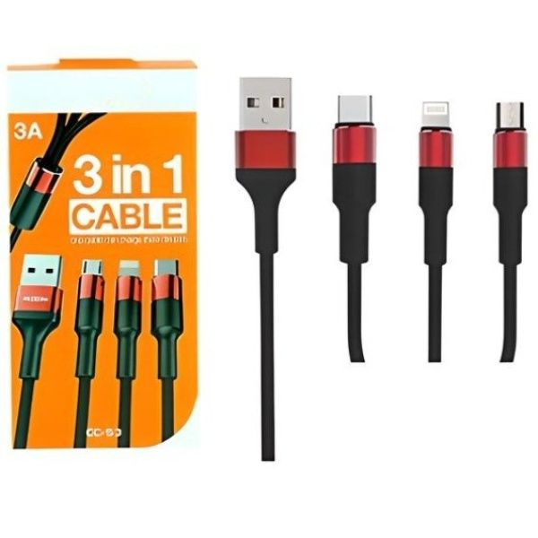 3 in 1 Data Cable | Shop Today. Get it Tomorrow! | takealot.com