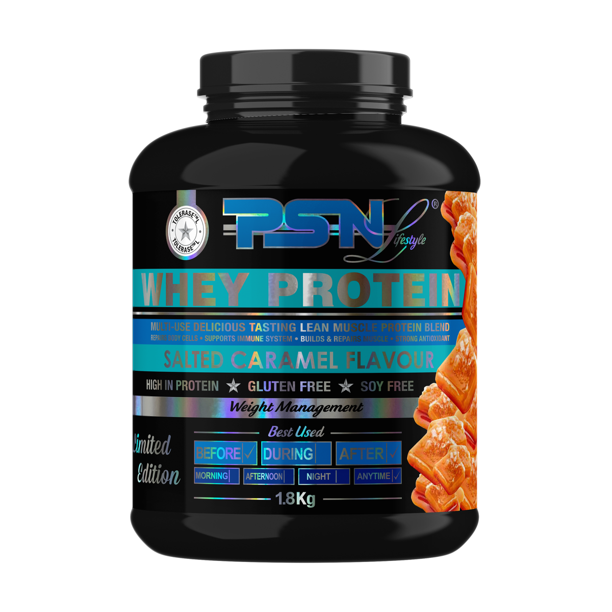 PSNLifestyle Bulk Value 1.8kg MRP Whey Protein - Salted Caramel | Shop ...