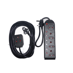 Value Tree Black 7 Way Multiplug + 10M Extension Cord | Shop Today. Get ...
