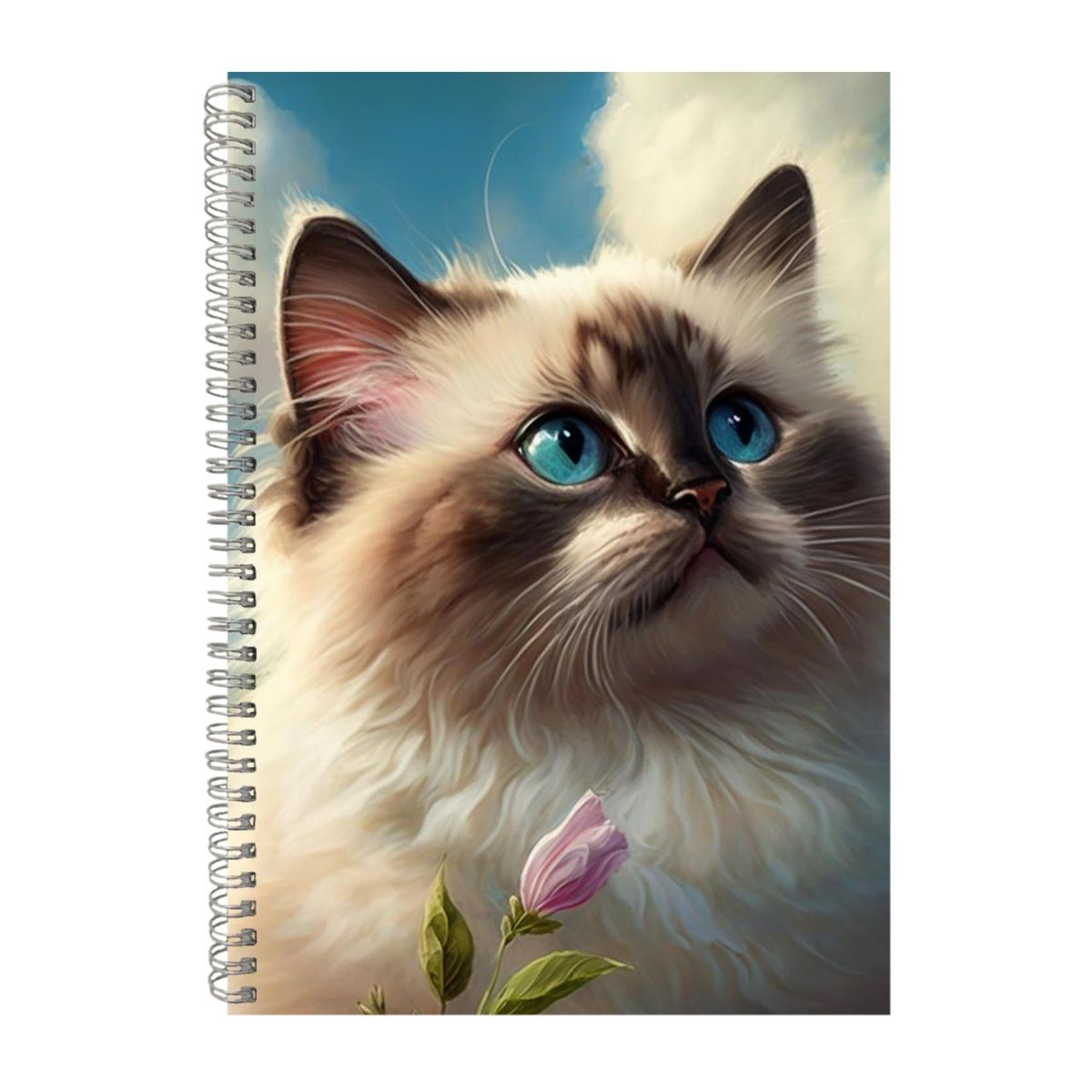 Birman Cat Soft Art Notebook Dog Gift Idea A4 NotePad 110 | Shop Today ...