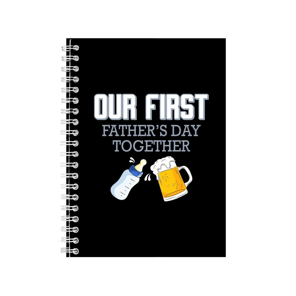 First Fathers Fay Together Notebook Father's Day Gift Idea A5 Notepad ...
