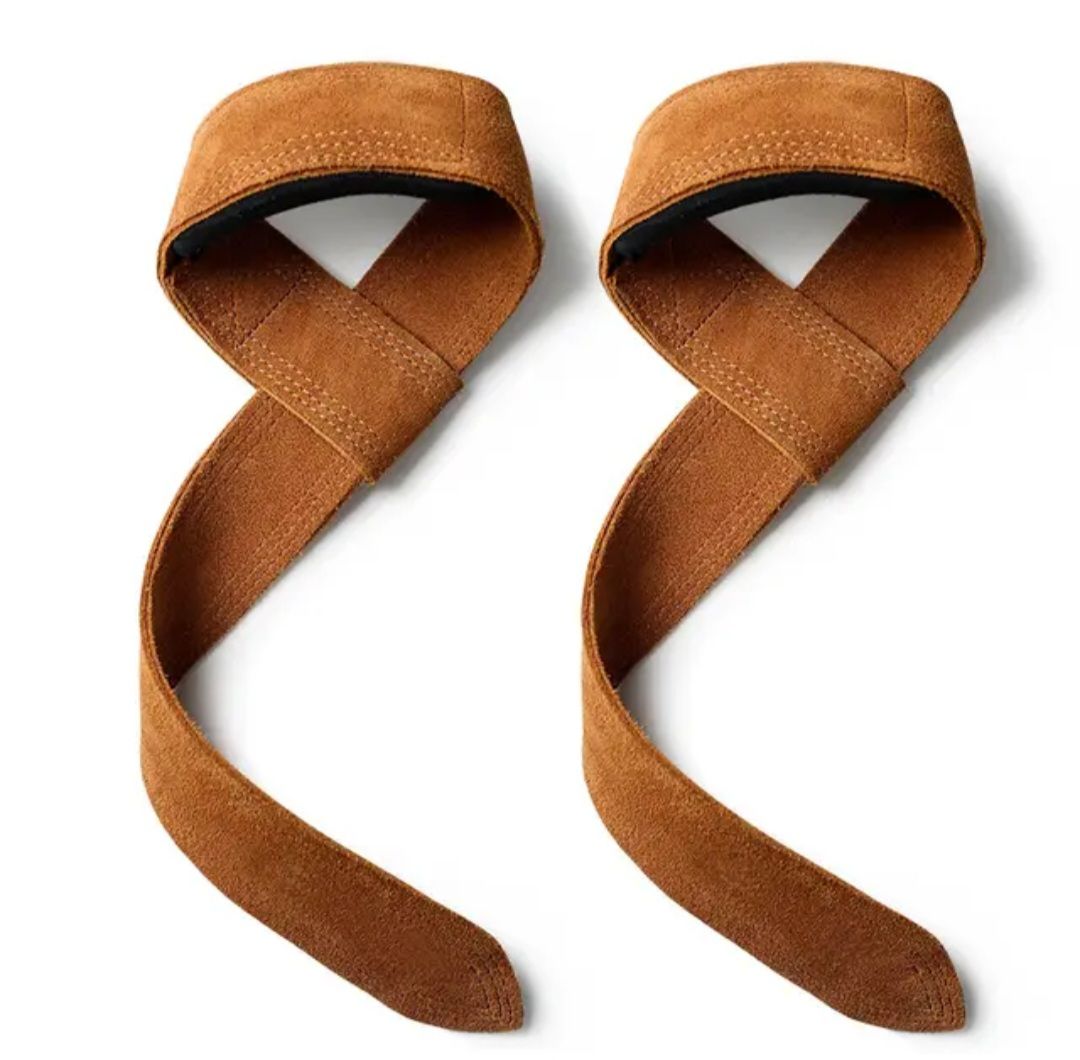 Premium Weightlifting and Strength Training Leather Straps | Shop Today ...