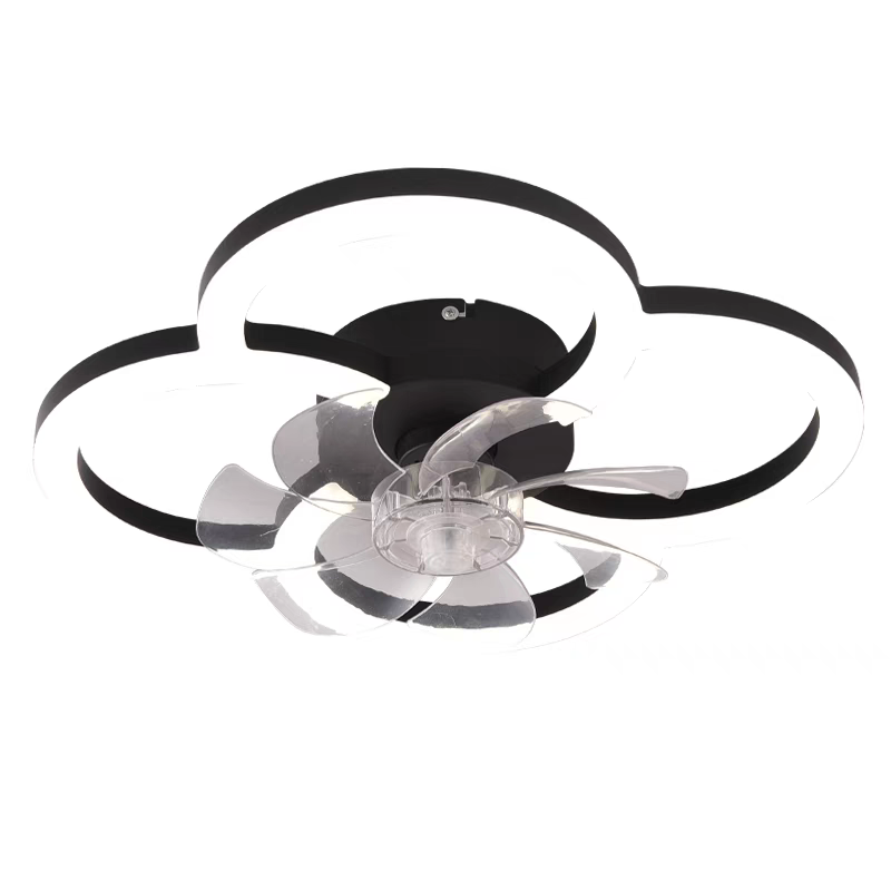 Modern Design four leaf clover Ceiling Fan With LED Lamp | Shop Today ...