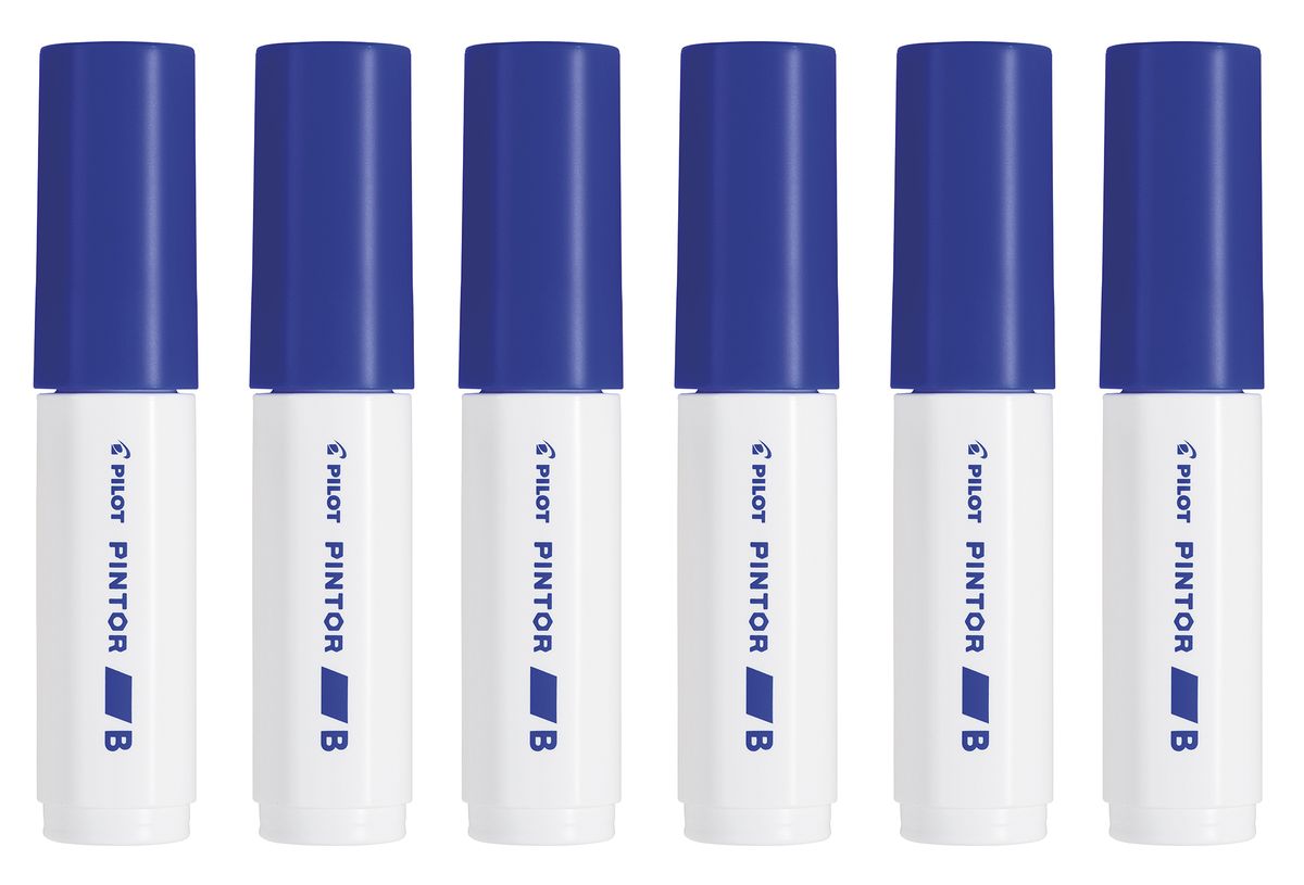 Pilot SW-PT Broad Point Paint Marker - Box of 6 - Blue | Shop Today ...