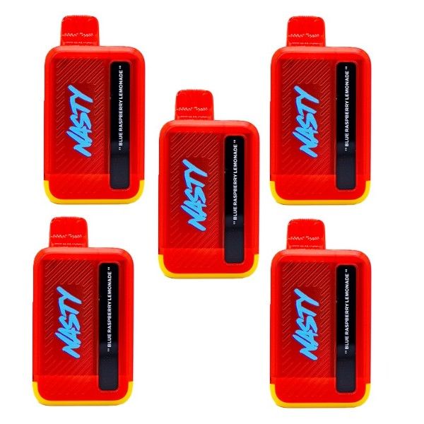 Nasty Disposable Rechargeable Vape Bar 8500puff 50mg-Raspberry Lemonade ...