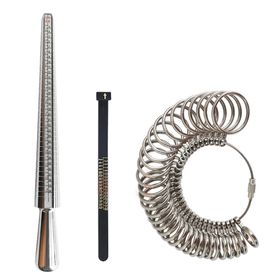 3 Pcs Finger Ring Sizer Measuring Tool Set in Size (41-76) for Men ...