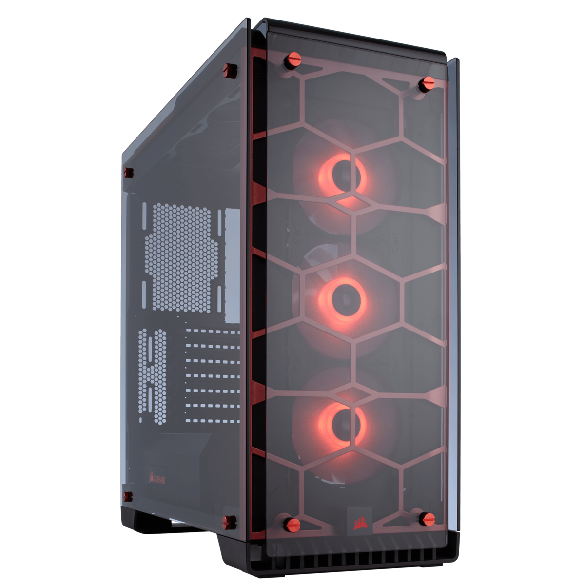 Crystal Series 570X RGB ATX Mid-Tower Case - Red | Shop Today. Get it Tomorrow! | takealot.com