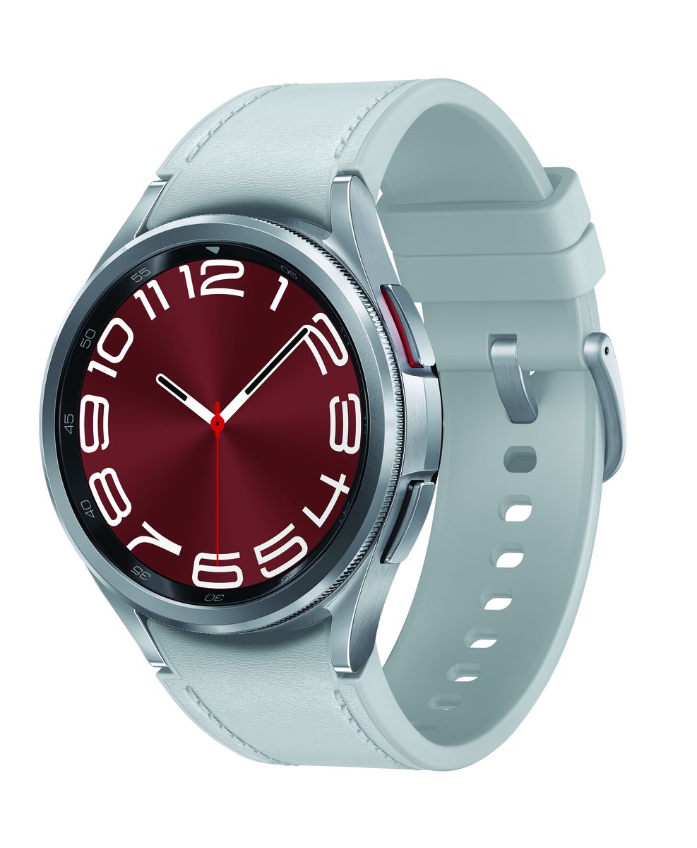 Samsung Galaxy Watch6 Classic Sml BT 43MM SILVER + Extreme Sport Band S ...