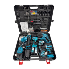 6-Piece 48V Lithium-Ion Cordless Tool Kit with Brushless Drill | Shop ...