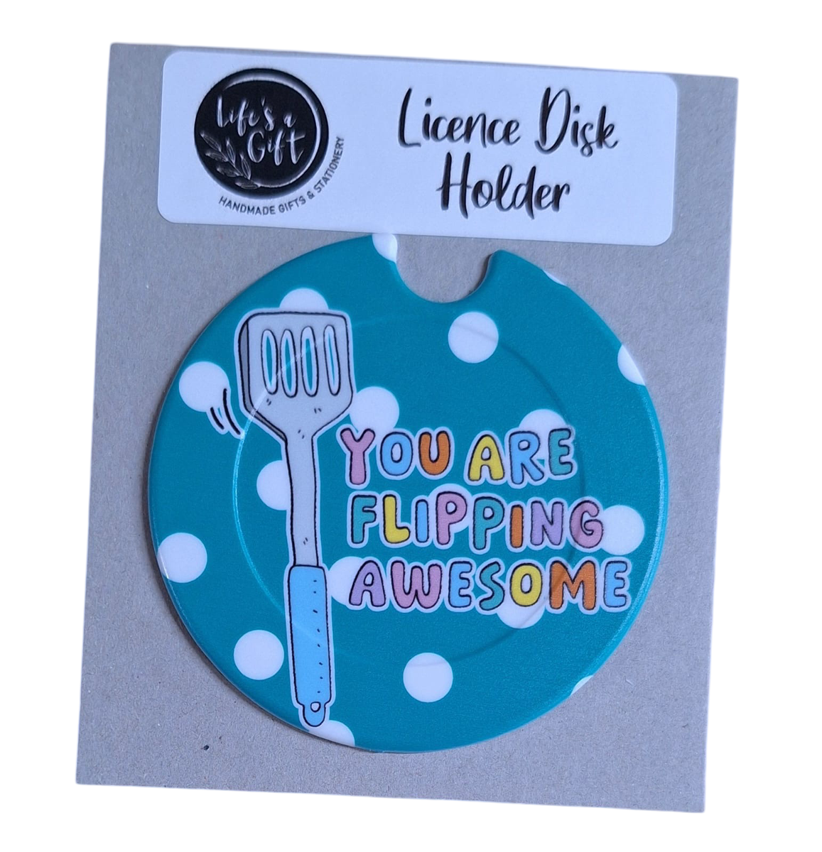 Licence Disk Holder - Egg Flipper - You are Flipping Awesome | Shop ...